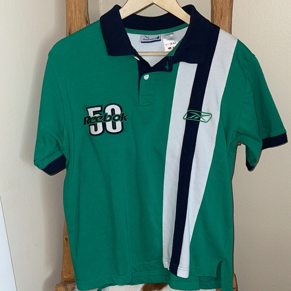 Reebok | Shirts | Rare Vintage 99s Reebok Polo | Poshmark
